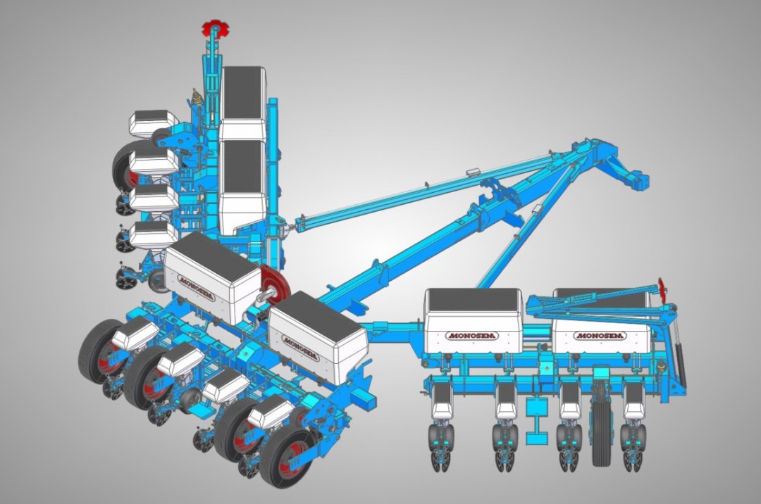 New Ultra Max toolbars for 12 & 16 row planters - Monosem